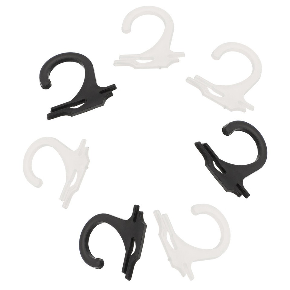 400PCS Hooks Retail Display Hanger Sock Display Hooks Sock Hanging Rack ...