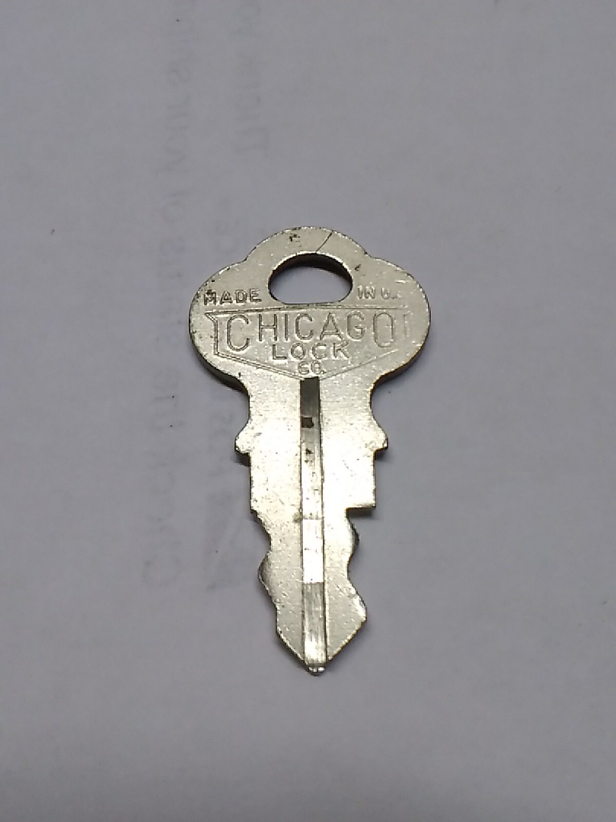 Chicago Lock Key # H 2117 original for Coin Operated Vending Machine ...