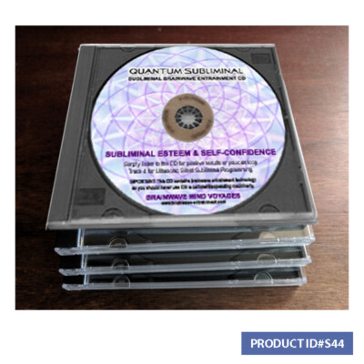4 SELF-HELP CDs Success Confidence SUBLIMINAL MESSAGES WITH BRAINWAVE ...