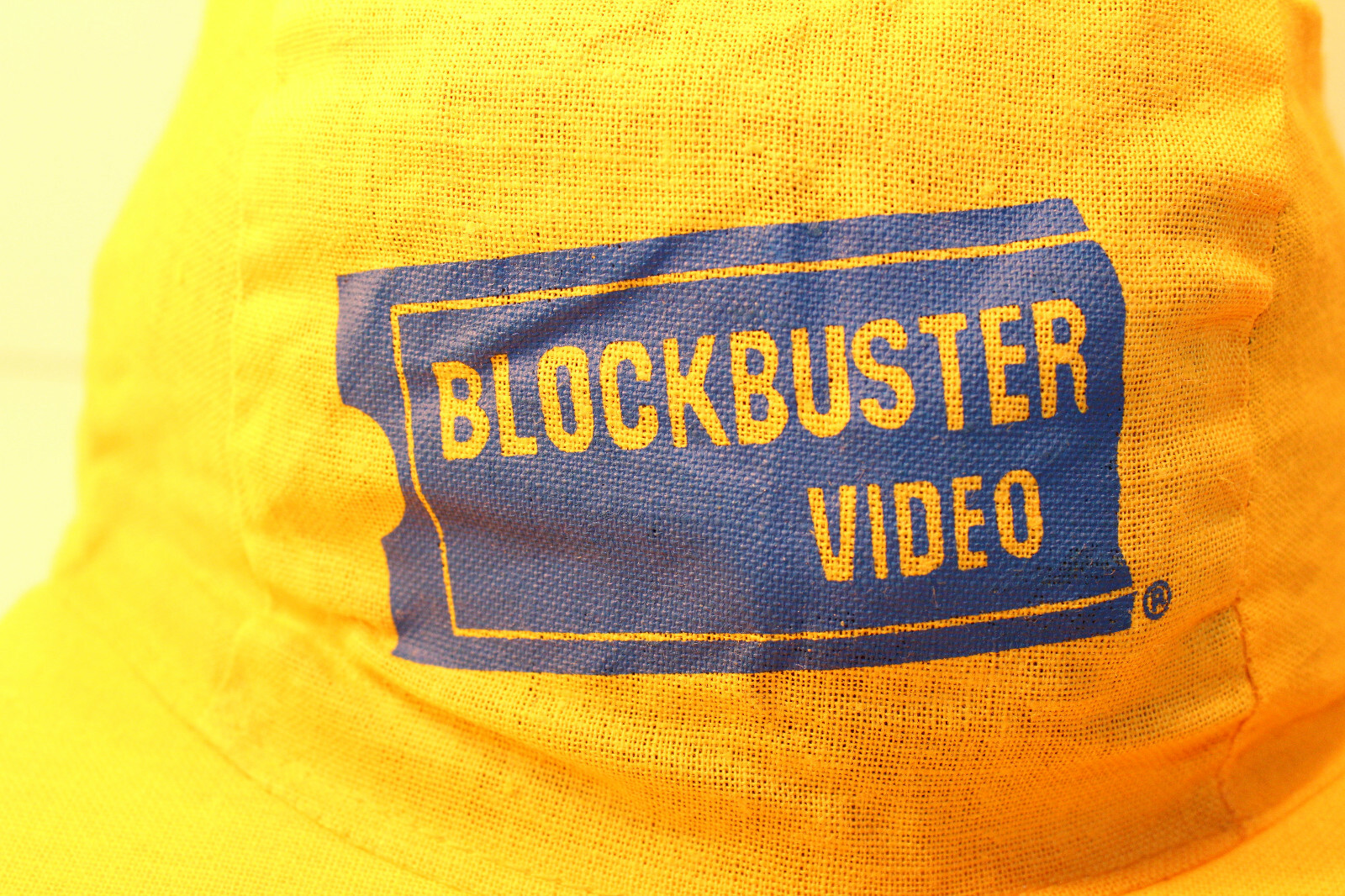 blockbuster video hat cap deadstock | eBay