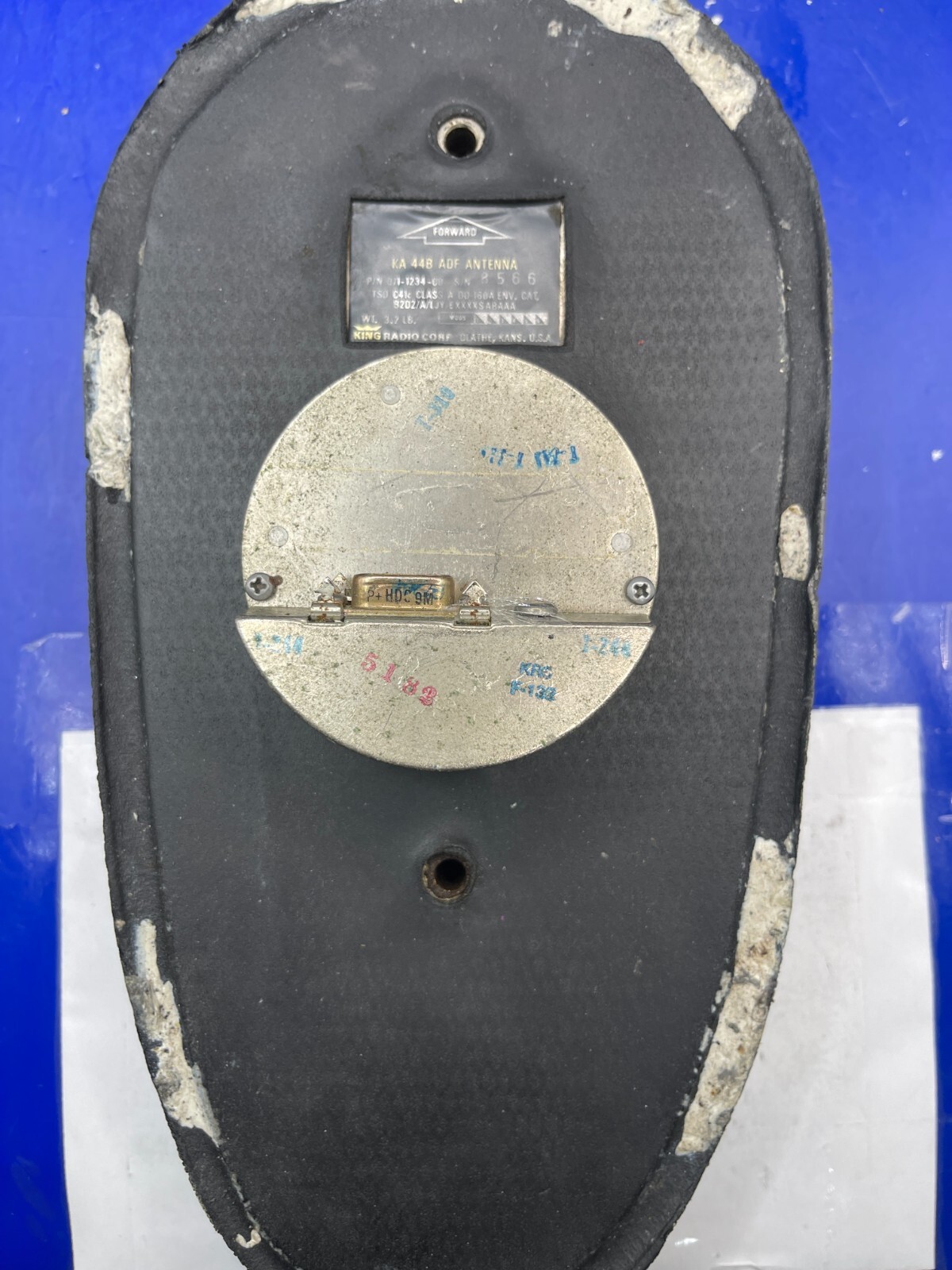 KING KA 44B ADF ANTENNA P/N 071-1234-00 WITH FAA FORM 8130-3 | eBay