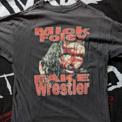 wwe vintage mick foley shirt | eBay