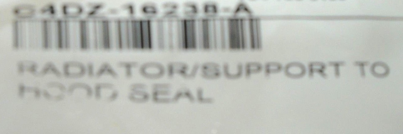 1964-1965 Ford Falcon Radiator Support to Hood Seal W/ STAPLES | New
