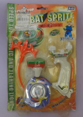 BEYBLADE BAT SPRITE ATTACK & DEFENCE in ORIGINAL PACK MUSIC nLIGHT M-03 ...