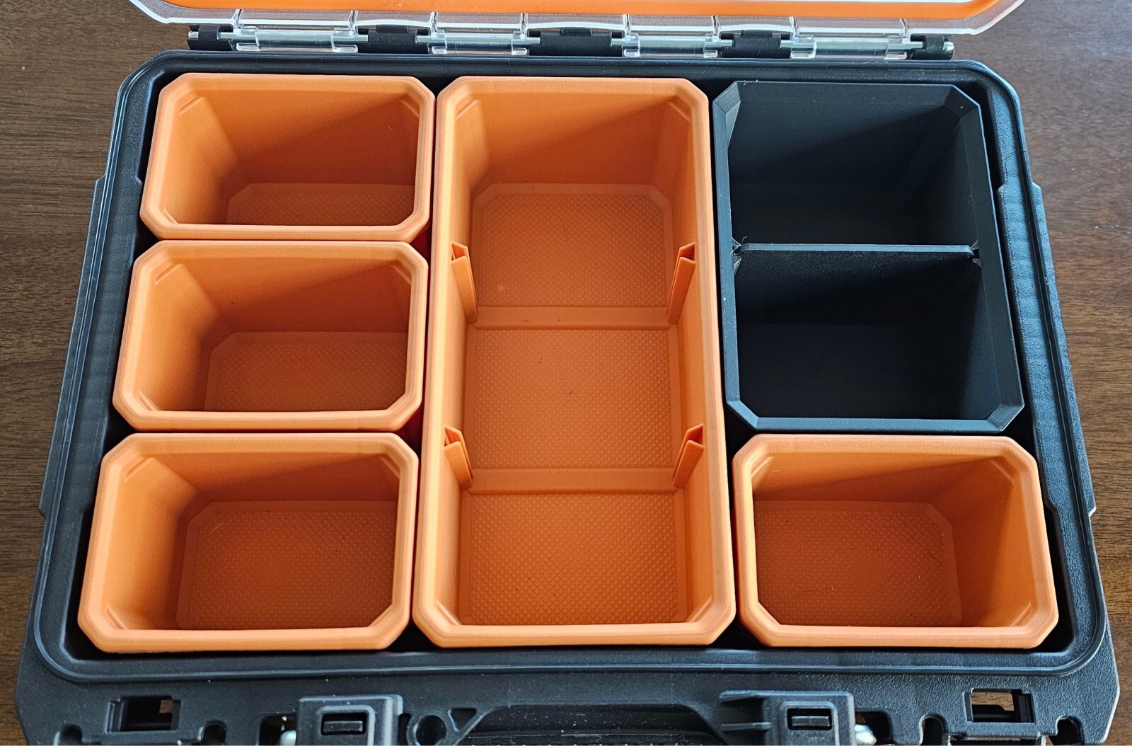 Ridgid Pro Gear System Gen 2.0 double tray insert bin w/removable ...