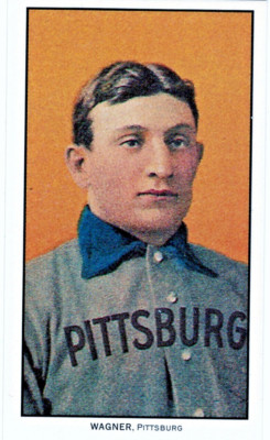 ! Honus Wagner T206 1909-11 T206 Tobacco Card Estate Reprint FREE ...
