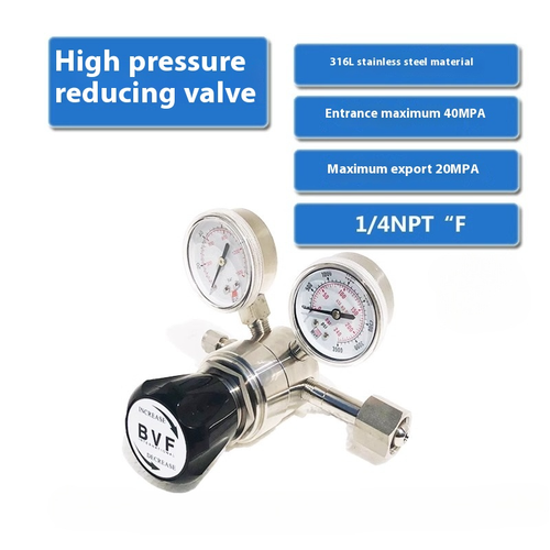 High Pressure Reducing Valve Stainless Steel Adjustable Corrosion ...