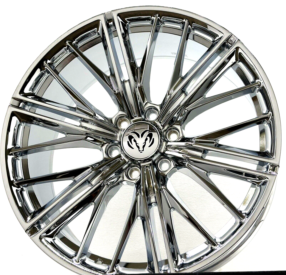 22 x9.5" Chrome Camaro ZL1 OE Replica Wheels fits RAM 1500 Limited 6x5 ...