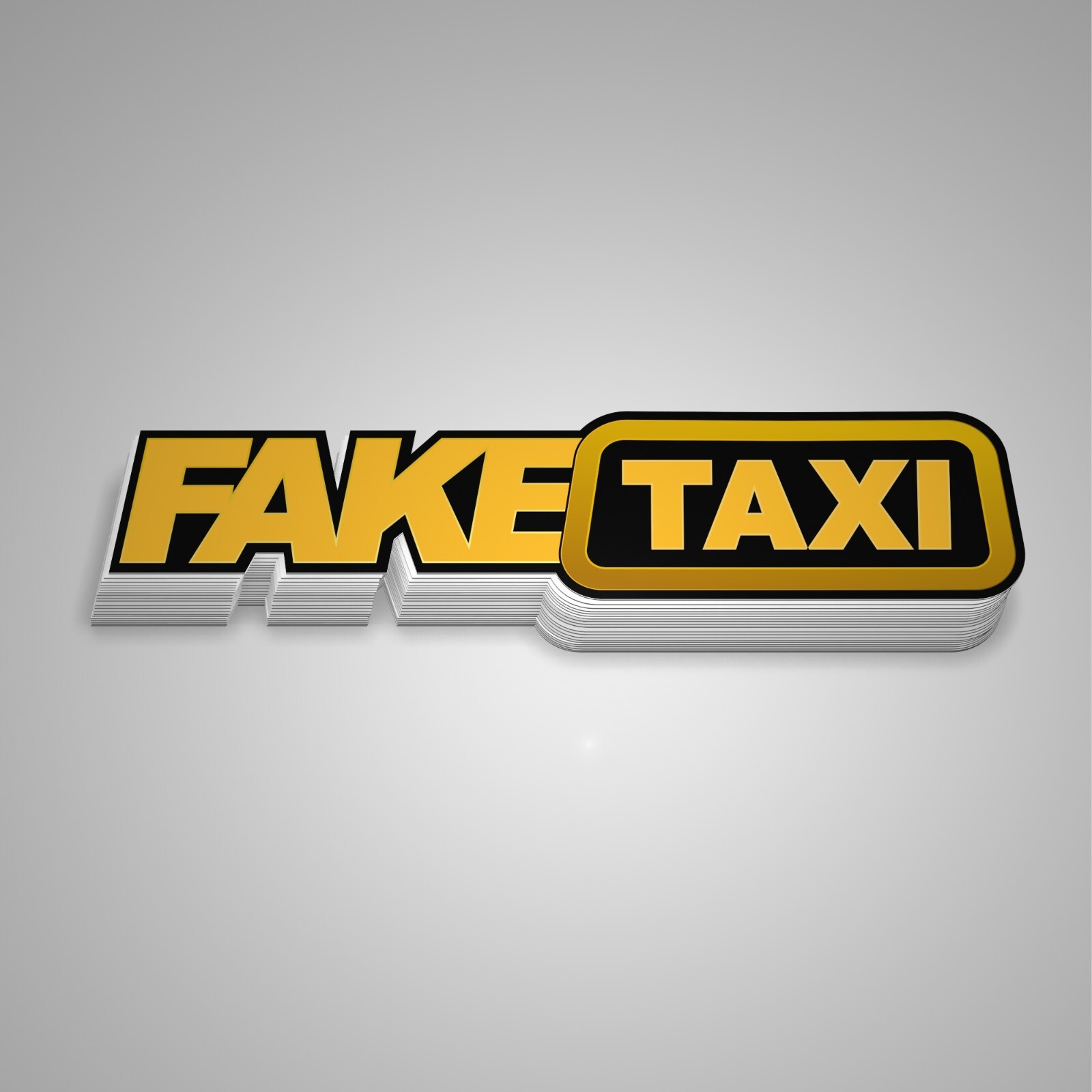 Fake Taxi Sticker Custom Sticker NEU | eBay