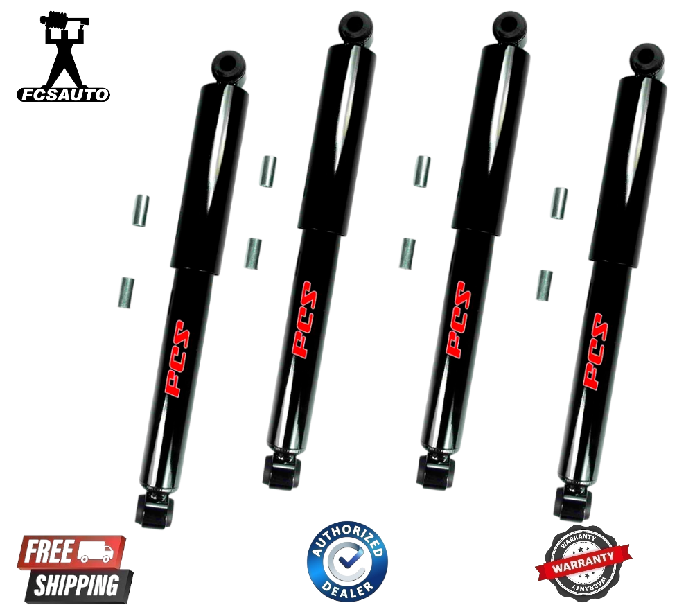 Front & Rear 4PC Shock Absorbers Fits AM General Ford Jeep ...