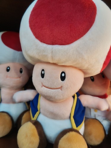 USJ SUPER NINTENDO WORLD Mario Super Nintendo World Toad L Size Plush ...