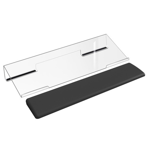 Acrylic Keyboard Stand Transparent Ergonomic Tilt Riser for Improved ...
