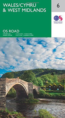 OS Road Map 6 Wales & West Midlands - Ordnance Survey | eBay UK