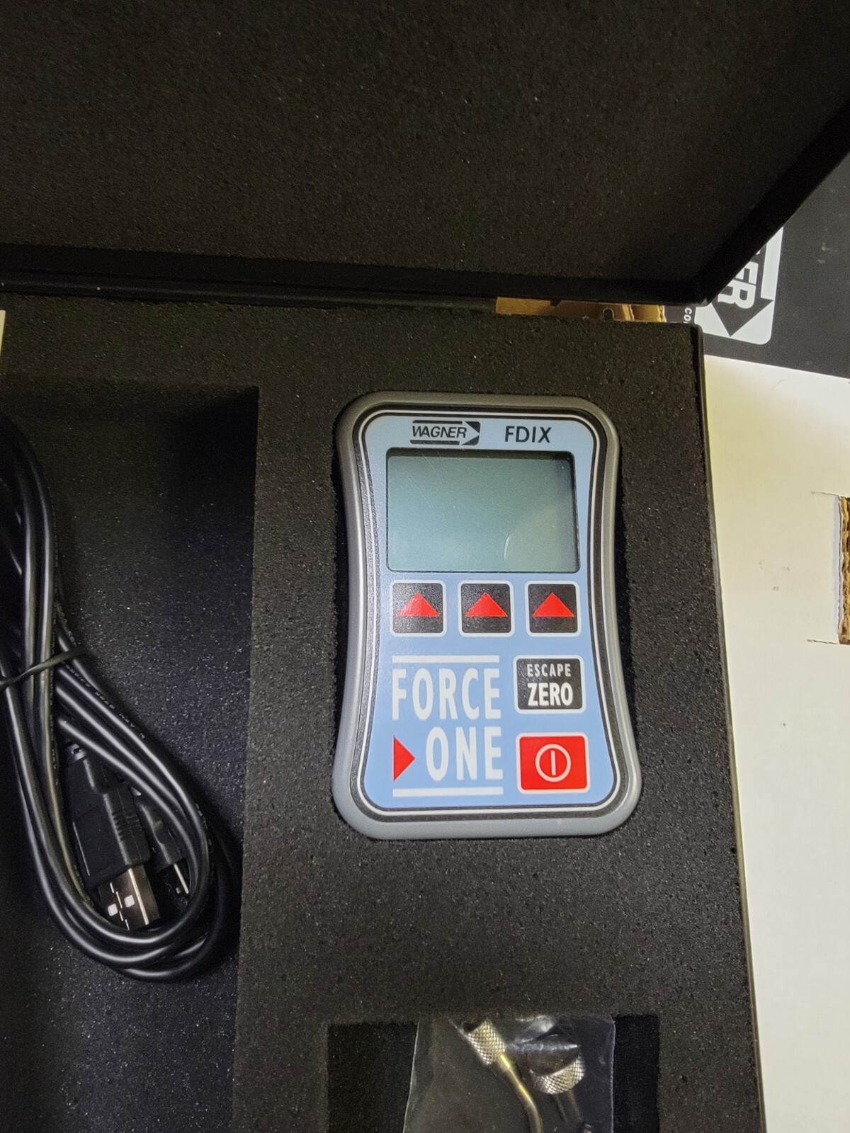 WAGNER FDIX 10 Force One Digital Force Gauge FDMIX Cell Module 10 X 0. ...