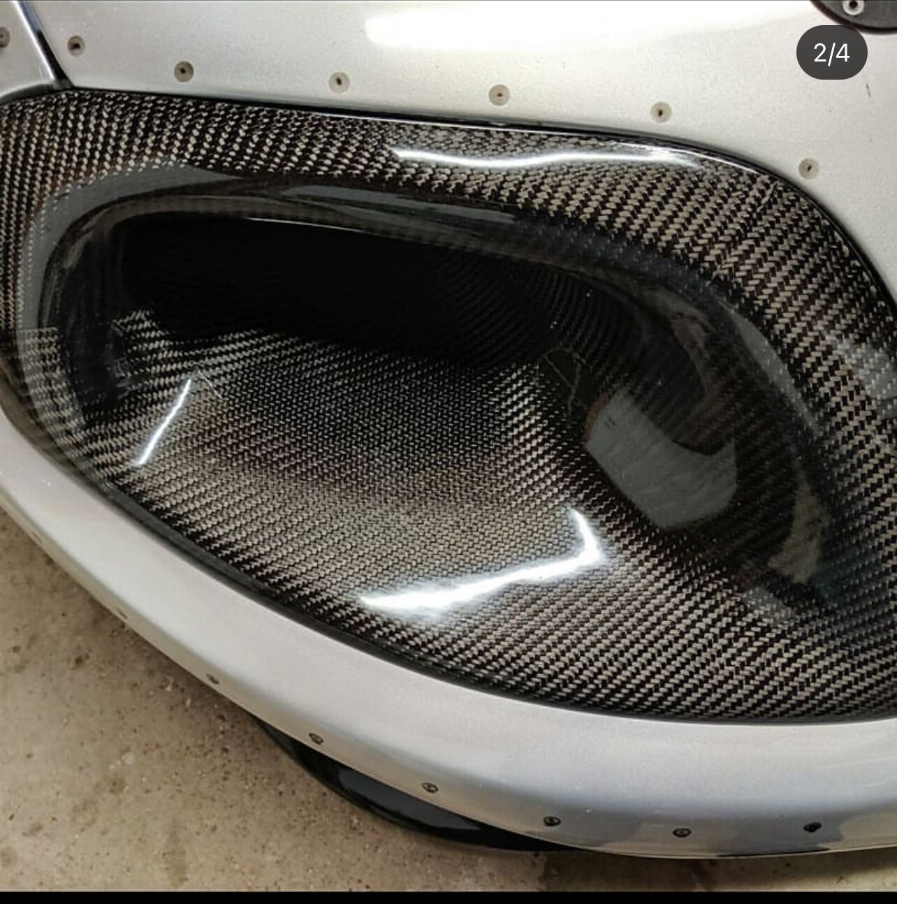 Toyota Supra Mk4 Carbon Fiber Headlight Air Intake for Toyota Supra Mk4 ...