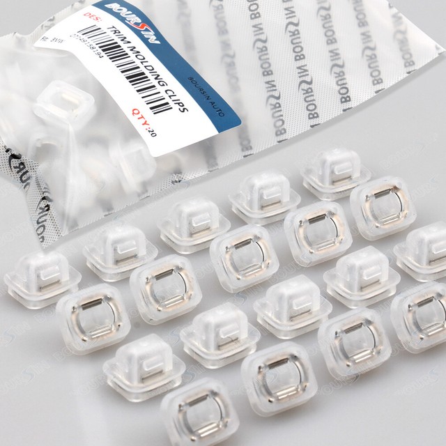 50x Trim Molding Clip For BMW E46 E53 E90 E91 E92 E93 323i 325i 328i X5 ...