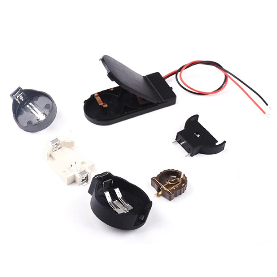 PCB SMT Button Coin Cell Battery Holder CR1220 CR2016 CR2032 CR2430 ...