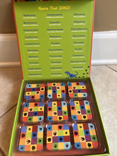 NEW DINOSAURS! MATCHING GAME - BOB BARNER - | eBay