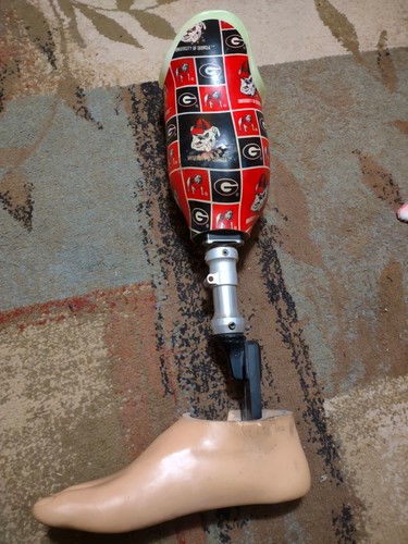 Pre-Owned Prosthetic Leg Below The Knee Right Foot | eBay
