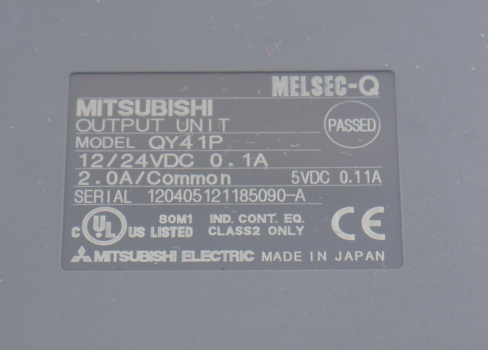 MITSUBISHI QY41P OUTPUT UNIT | eBay