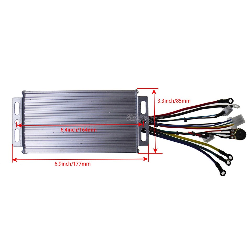 High Power DC11~30V Electric Brushless Motor Speed Controller Hall Stop ...