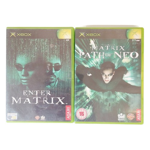 Pair Enter The Matrix + The Matrix Path of Neo Game for Microsoft Xbox ...