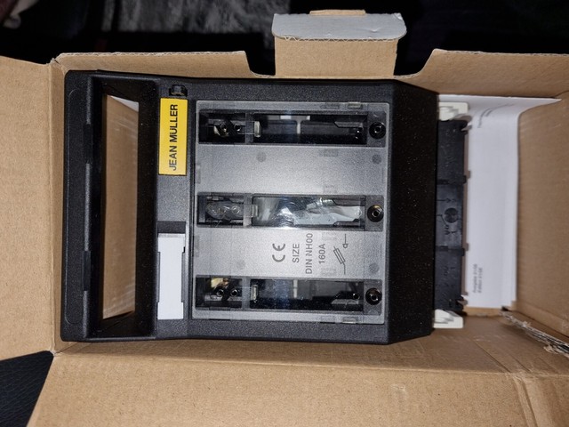 JEAN MÜLLER NH-Sicherungslasttrennschalter # NH00- 160A # T5999035 ...