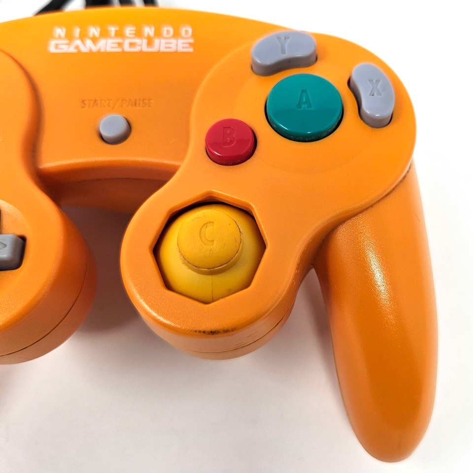 Nintendo GameCube Wired Controller Spice Orange Original DOL-003 | eBay