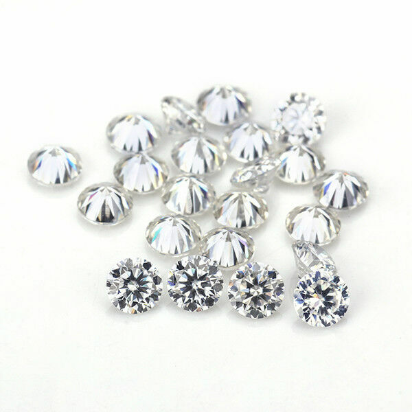 3.5MM Brilliant White Round Shape Diamond G Color VVS1 Excellent ...