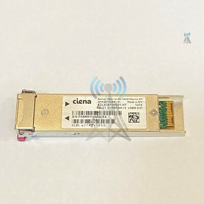 Ciena, NTK587HJE6, WOTRBX1KAA, OME 6500 DWDM XFP TRANSCEIVER *RH090420 ...