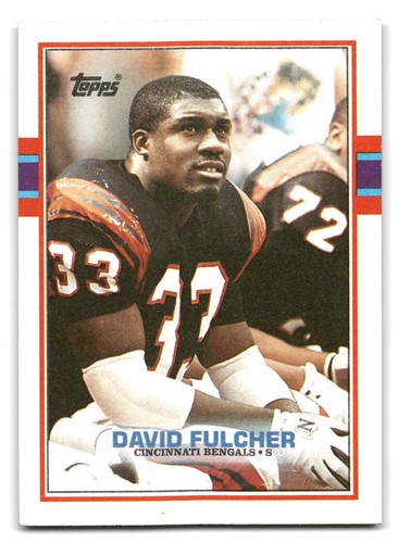David Fulcher 1989 Topps FOOTBALL #33 Cincinnati Bengals | eBay