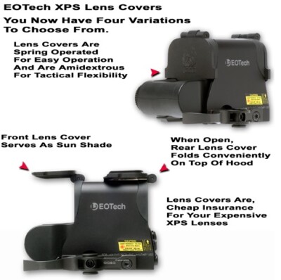 GG&G GGG-1272 Flip Lens Covers Scopecover Fits Eotech XPS Series Reflex ...