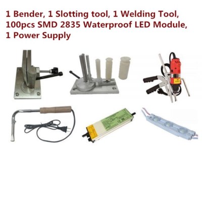 Acrylic Channel Letter Making Starter Sets Kits + Benders Slotting ...