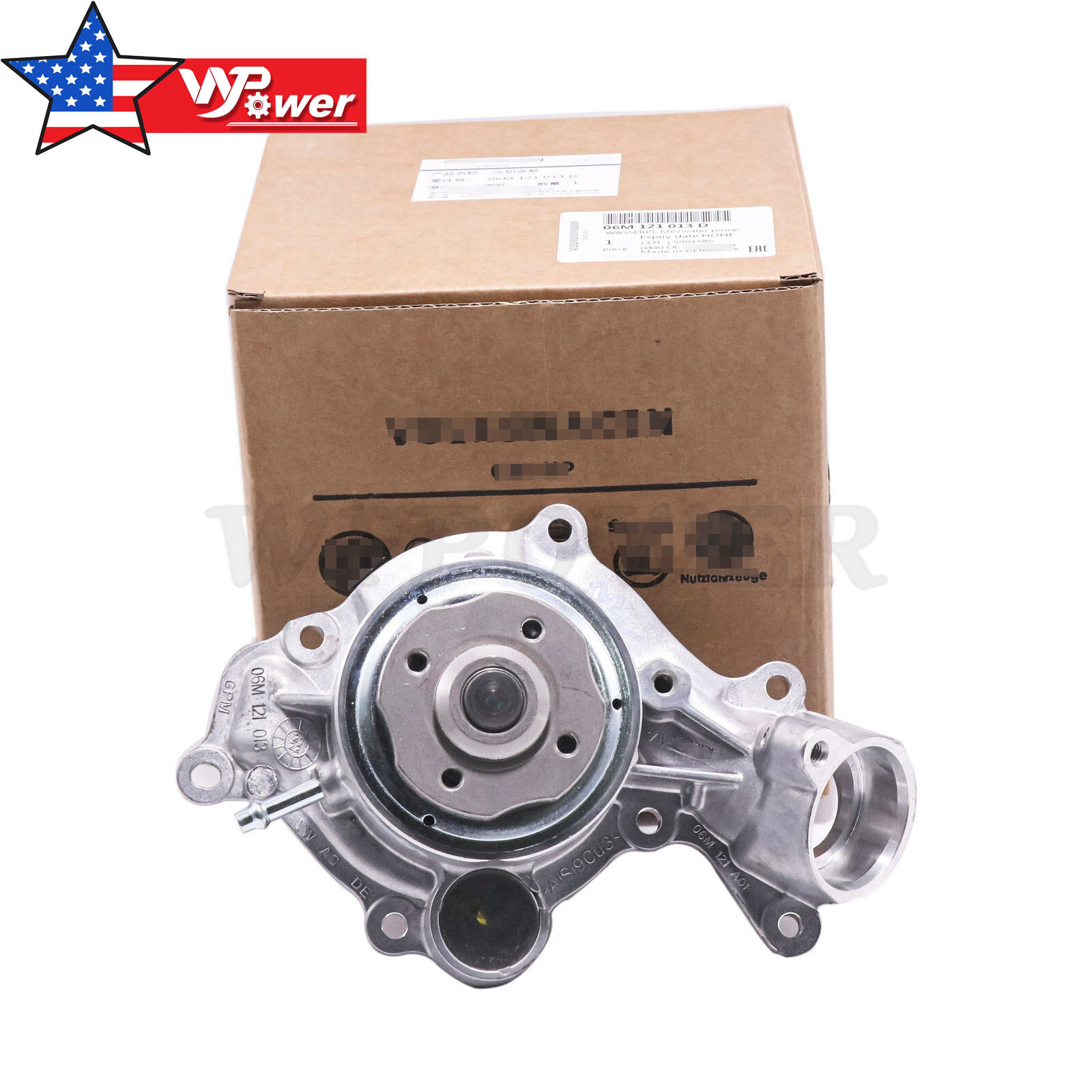 Geniune Water Pump For Audi A4 A5 S5 A6 A7 A8 Q5 Q7 Q8 RS5 VW Touareg ...