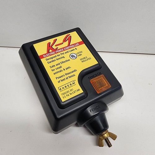 Zareba K-9 Electric Fence Controller Double Insulated - No Ground Rod ...