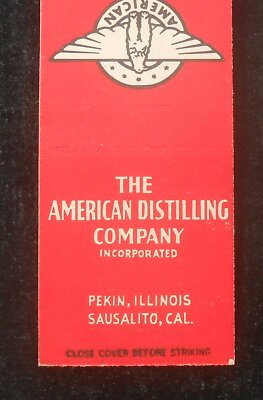 1950s American Distilling Co Grand Old Parr Burton's Sandy Sausalito CA ...