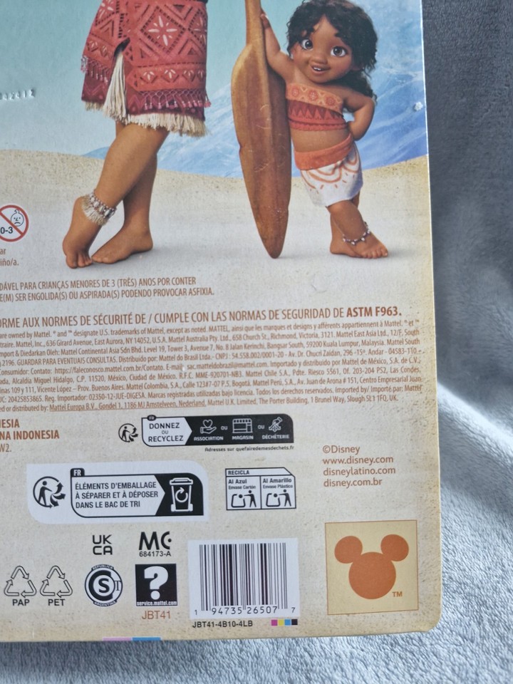 Disney Moana 2-Pack Doll Set,Moana And Simea By Mattel. New In Box ...