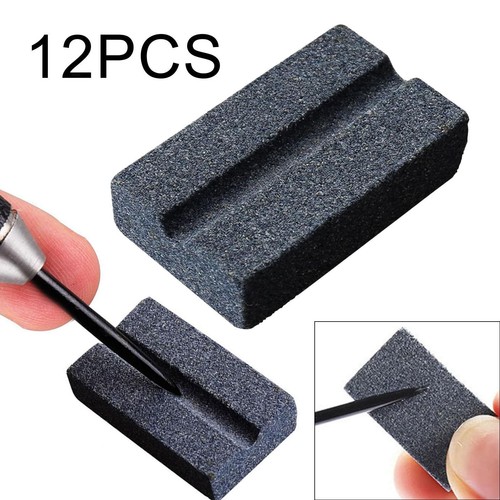 10Pcs Dart Point Sharpener Portable Sand Stone Easy Polishing and ...