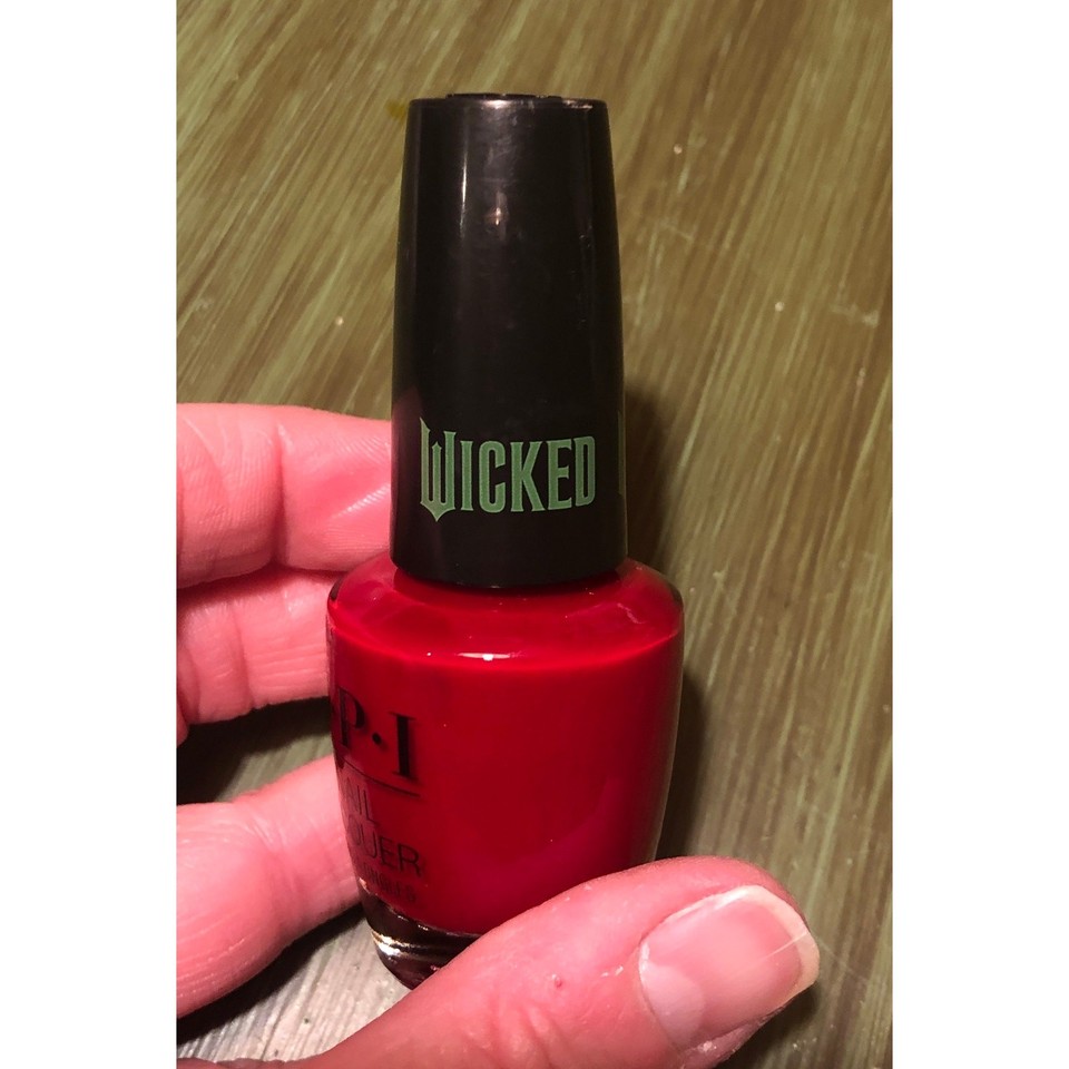 OPI Wicked NEW Nessa-Ist Rose Nail Color Red | eBay