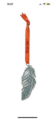 Taylor Swift Life Of A Show Girl Feather Ornament | eBay UK