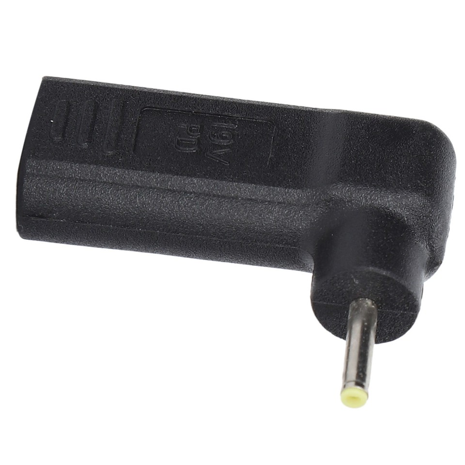 TypeC To DC Adapter Rectangle DC Plug 65W 90° Tilt Elbow PD Emulator ...