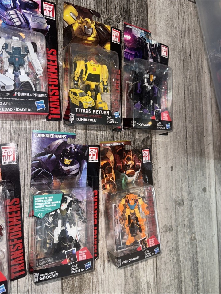 LOT OF TRANSFORMERS TITANS RETURNS , Power Prime And More Lot Of 12 See ...