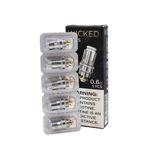 Snowwolf Wicked 0.6 ohm Afeng Wicked Replacement Coils Authentic UK ...