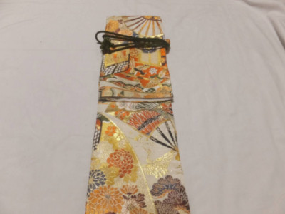 Antique Katana Sword Bag | 90cm Handmade from antique Silk Obi | Sensu ...