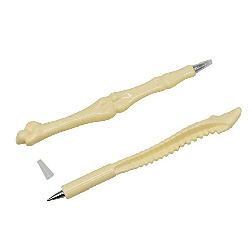 Novelty Bone Shape Ballpoint Pens Finger Skull Bone Pen For Nurse ...