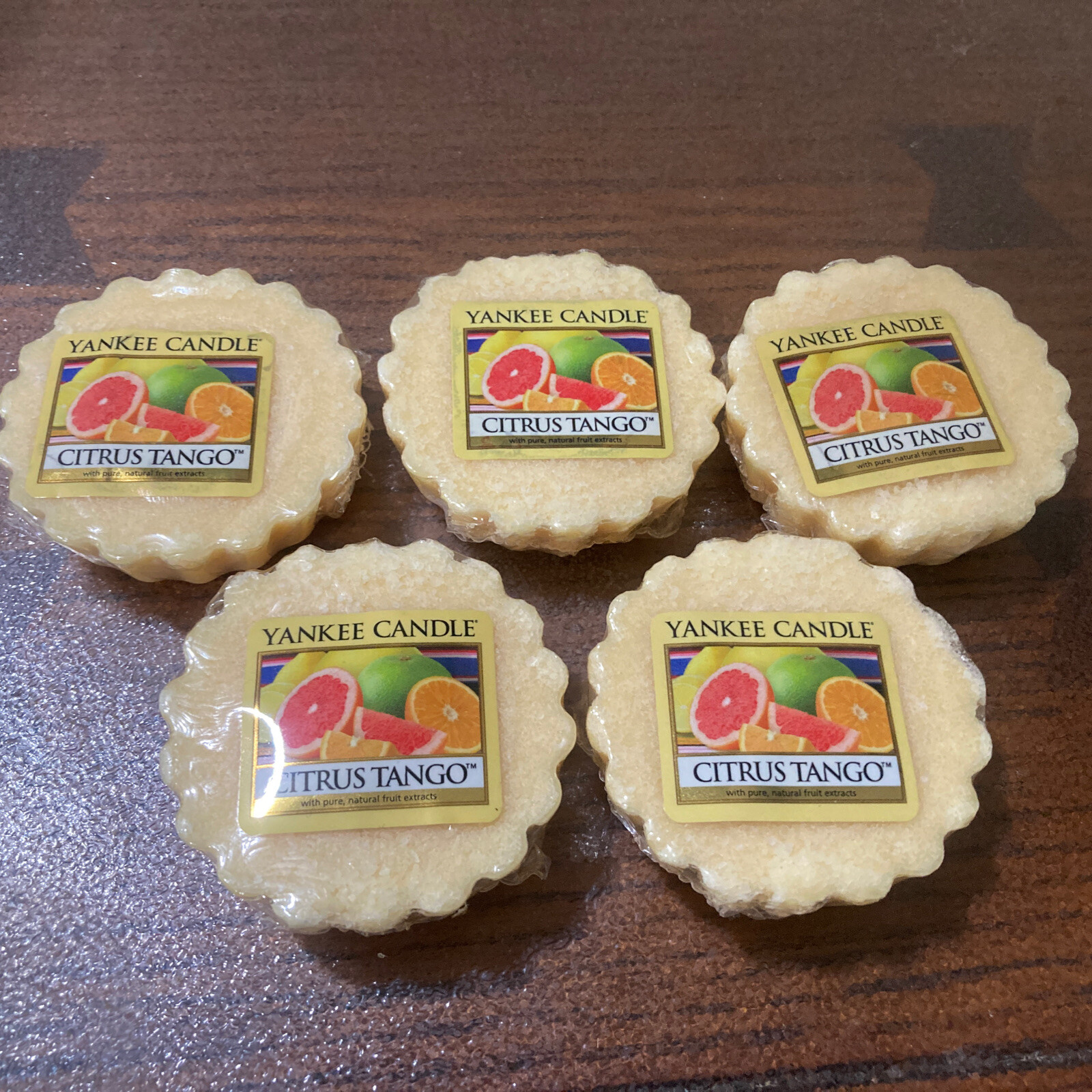 5 YANKEE CANDLE Wax Tarts CITRUS TANGO | eBay