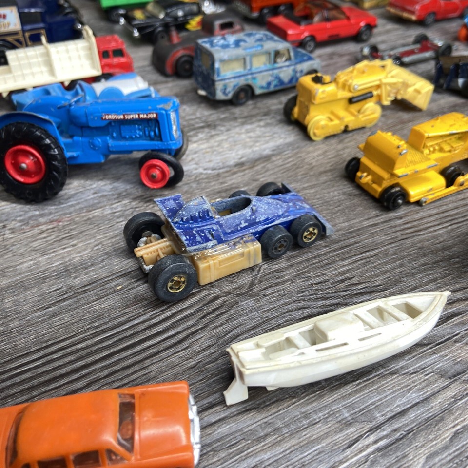 Vintage Matchbox Lesney Diecast Car Lot 43 Tootsie Toy Midget Toy VTG ...