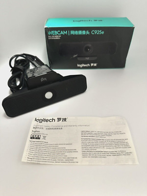 Logitech C925-E Webcam, HD 1080p/30fps Video Calling Auto Focus ...