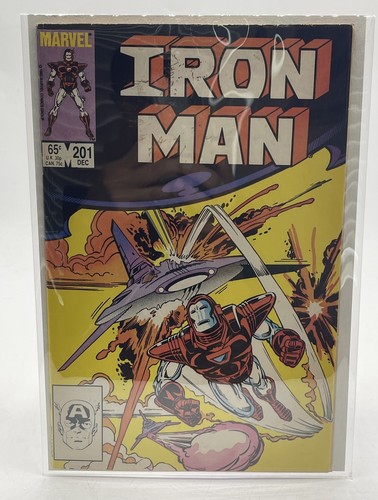 Iron Man #201 (Marvel Comics December 1985) Avengers | eBay
