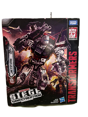 Hasbro Transformers War For Cybertron Siege Commander JETFIRE WFC-S28 ...
